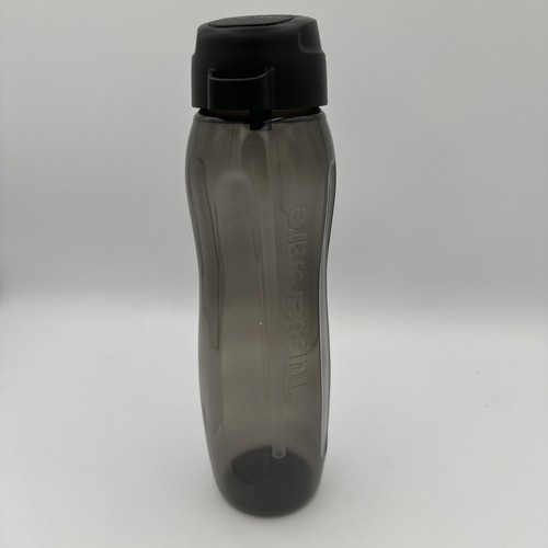 Tupperware Eco Water Bottle 25oz/750mL Black Plastic FREE SHIPPING!! | eBay