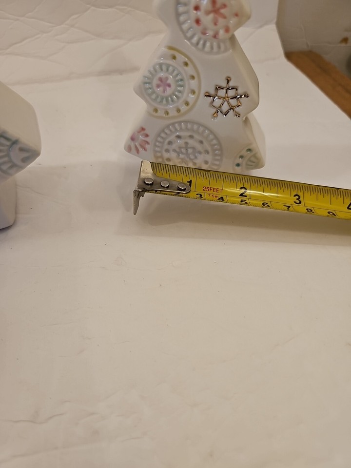 Set Of 3 Different Size Lenox Porcelain Trees | eBay