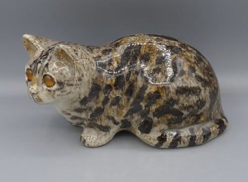 Winstanley Cats - Sitting Tabby Cat Size 2 - Signed - Glass Eyes ...