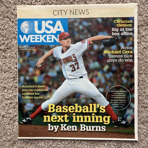 USA weekend magazine, August 6–8, 2010, cover: baseball Stefan ...