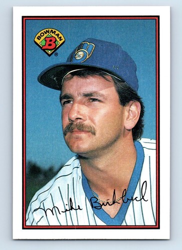 1989 Bowman Mike Birkbeck Milwaukee Brewers #132 | eBay