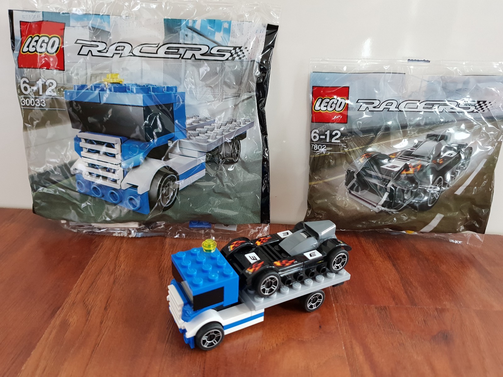 X 10 Lego Racers Poly Bag 30033 7802 Brand New Job Lot birthday gifts ...