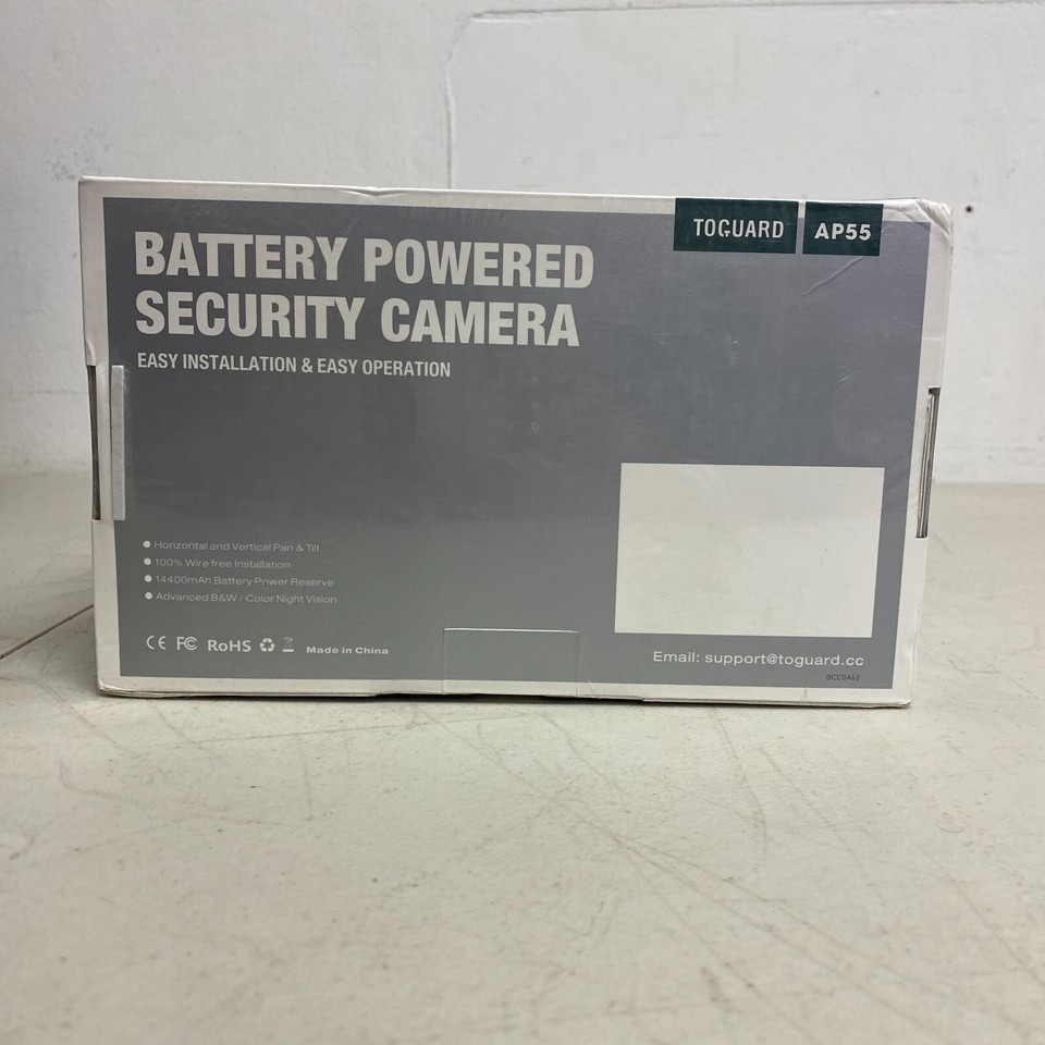 ToGuard AP55 Battery Powered Dome Security Camera 1080P Full HD | eBay