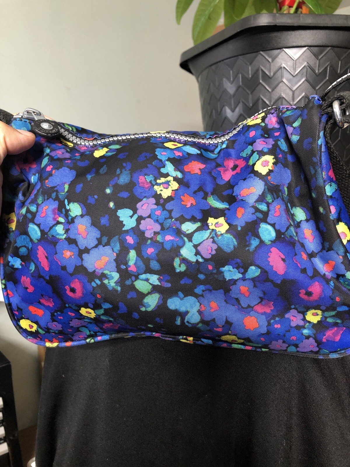 Kipling Angie Flower PowerCrossbody Shoulder Bag Trop… - Gem