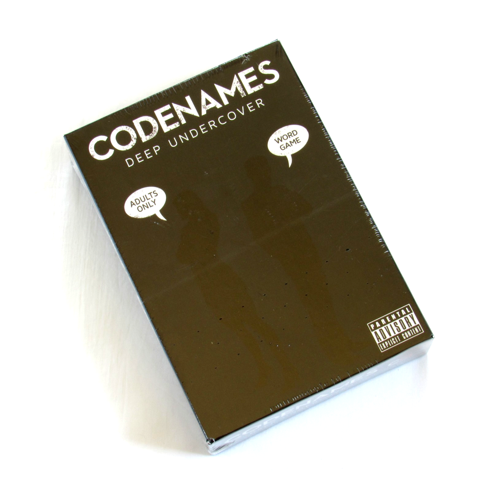 Codenames Deep Undercover Board Game New Sealed Adults Only | eBay