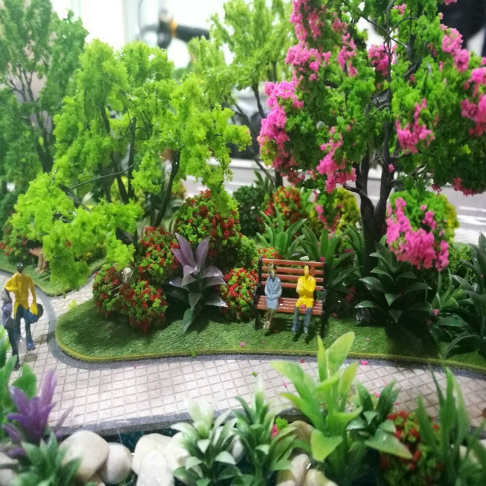 Model Train Model Model Park Bench Park Layout Settee Street Brand New ...