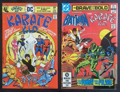 Karate Kid #1 & Brave & The Bold #198 DC 1975 & 1983 Batman Mike Grell ...