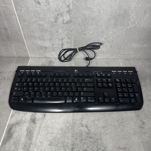 Logitech Internet 350 Wired USB Keyboard - Tested | eBay