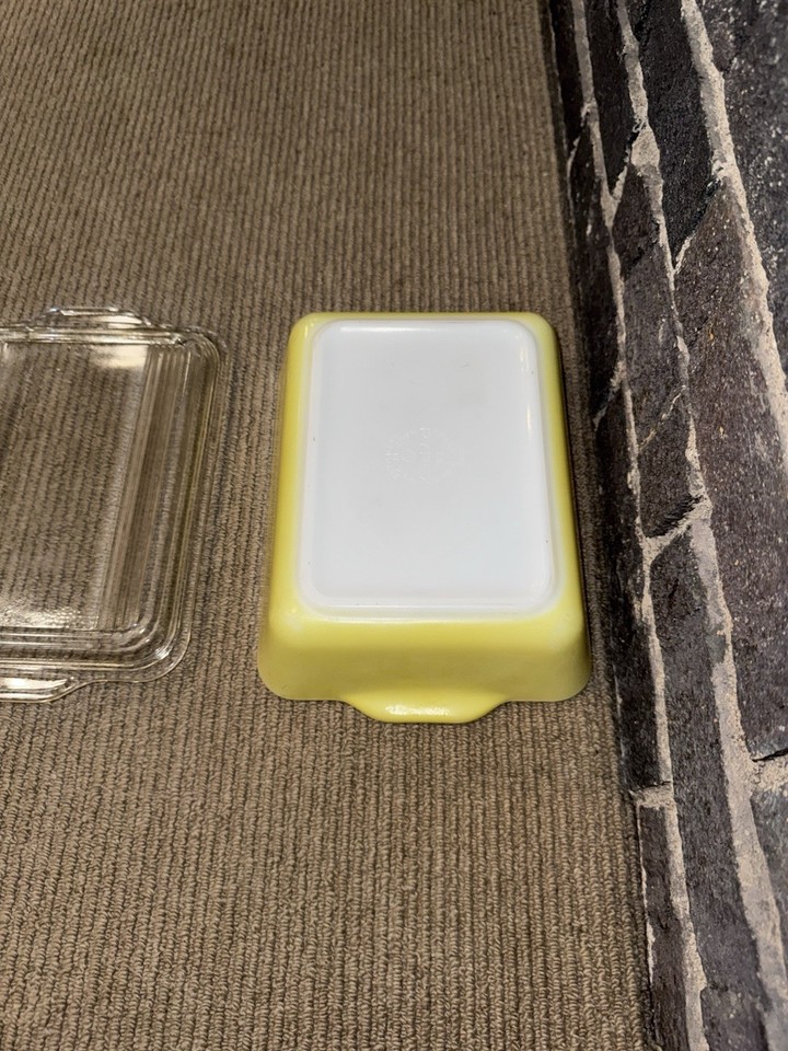 Vintage Pyrex Dish 0503 Yellow With Lid 503-c | eBay