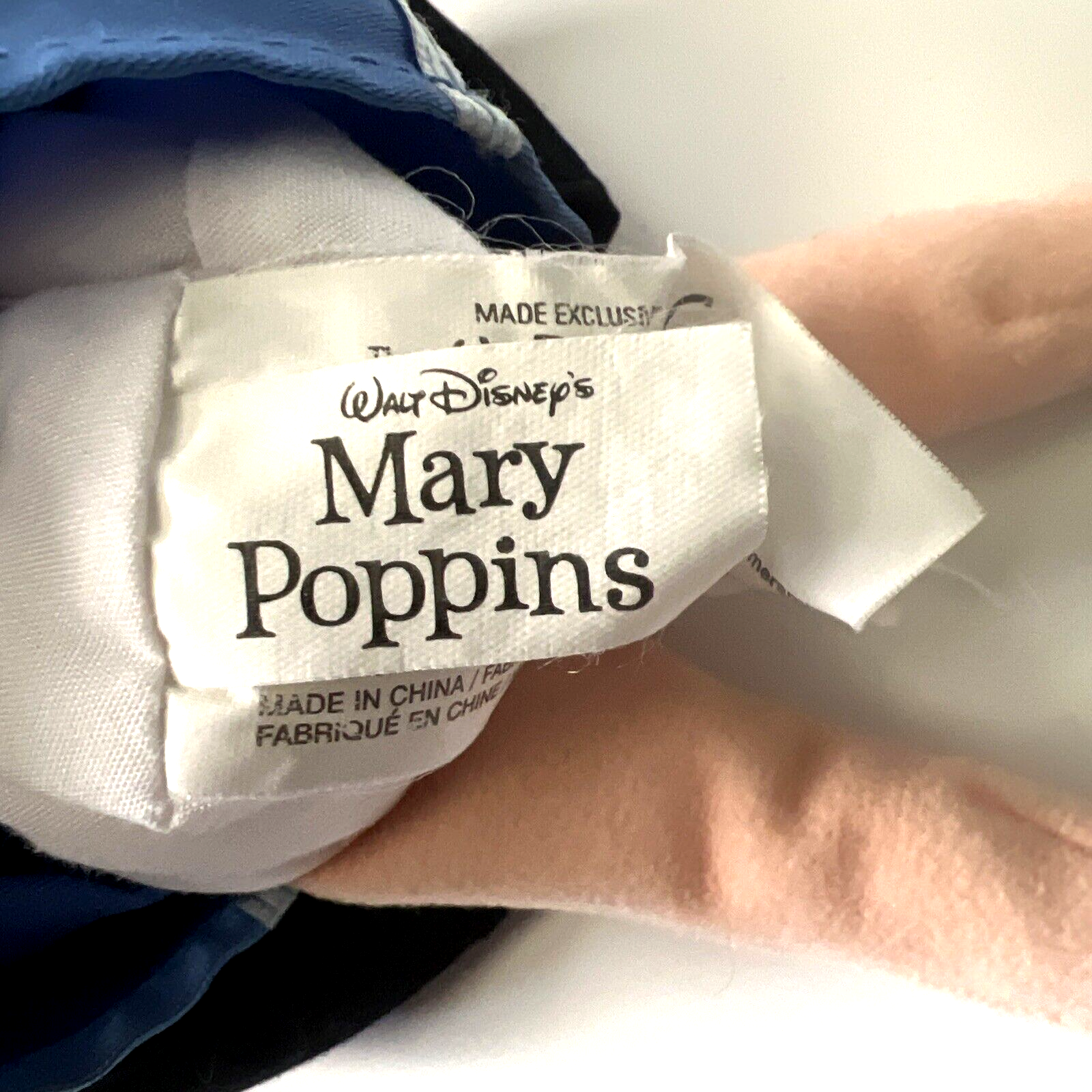 Mary Poppins Bean Bag Plush The Disney Store Doll Toy Magical Nanny ...