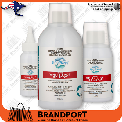 Blue Planet White Spot Remedy Fish Medication Ich Ick Cure Treatment AU ...
