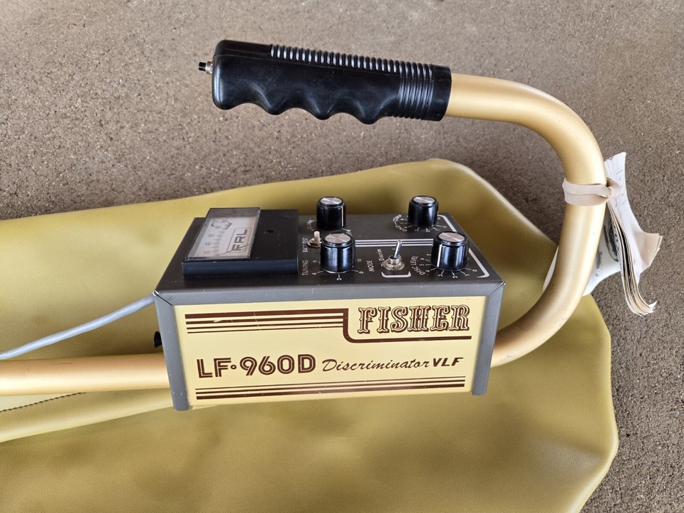 Fisher Metal Detector M-Scope LF-960D Discriminator, Manual & Heavy ...