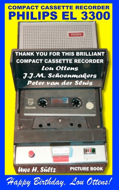 Compact Cassette Recorder Philips EL 3300 - Thank you for this ...