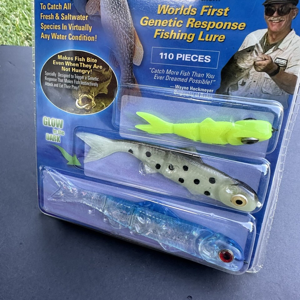 Banjo Minnow 006 • 110 Piece Fishing System Lures As Seen On TV, New ...