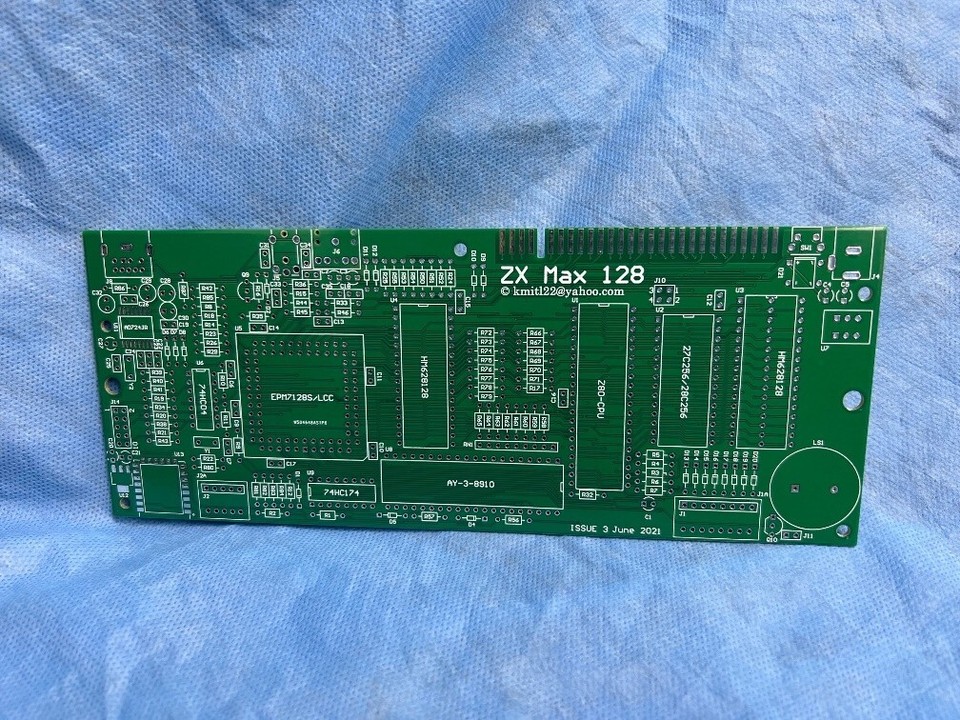 ZX Max 128 - ZX Spectrum Clone - Printed Circuit Board | eBay