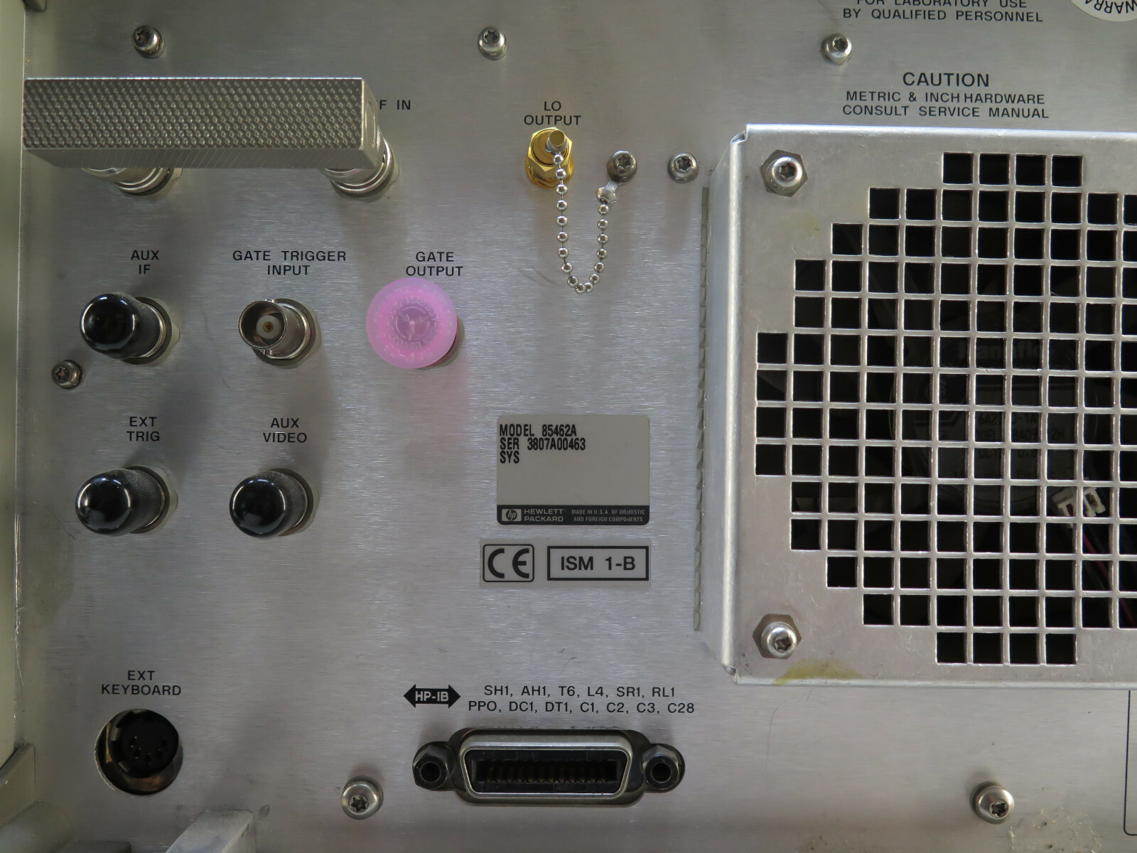 HP 8546A EMI Receiver + HP 85460A RF Filter Section Opt: SYS | eBay