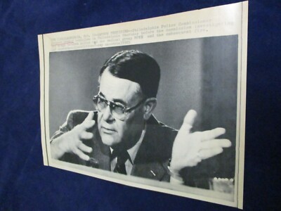 Wire Press Photo 1985 Gregore Sambor police commissioner testifies ...
