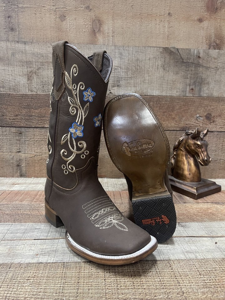 Bota Vaquera de Mujer Womens Western Rodeo Square Toe Cowgirl Boots ...