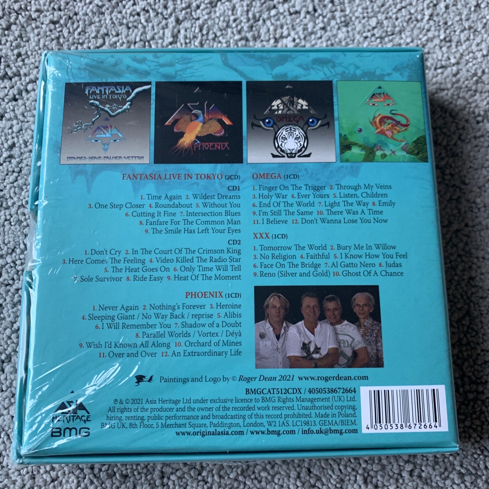 Reunion Albums: 2007-2012 by Asia (CD, 2021) for sale online | eBay