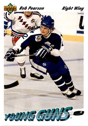 1991-92 Upper Deck #598 Rob Pearson Toronto Maple Leafs | eBay