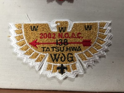 Ta Tsu Hwa OA Lodge 138 2002 NOAC Flap BSA Patch | eBay
