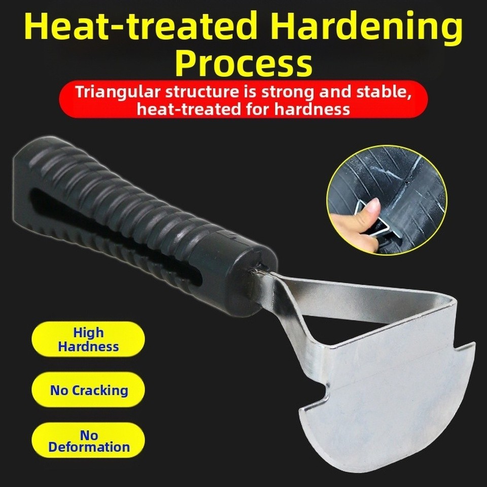 Steel Tire Scraper Tool with Triangular Structure for Tire Dirt Removal ...