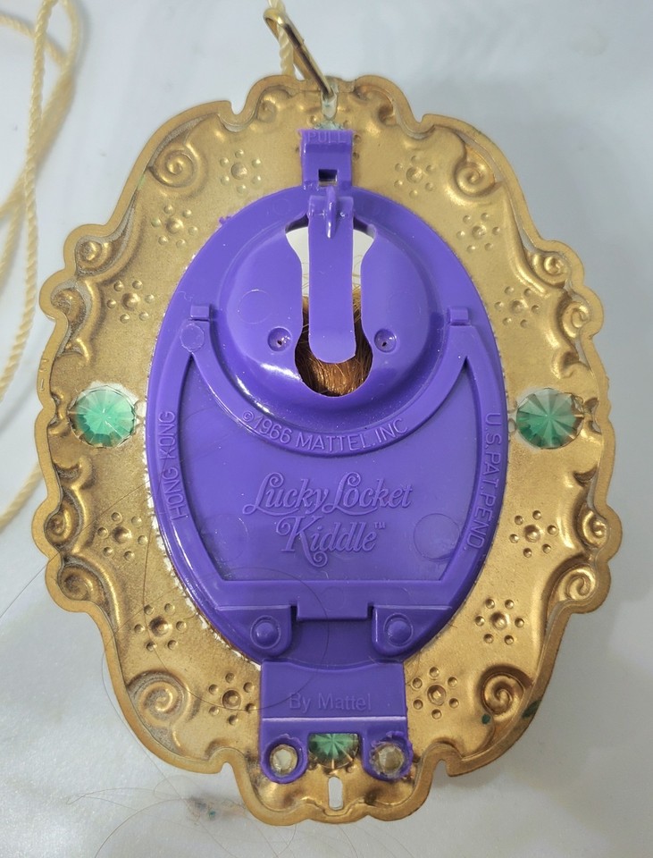 Vintage 1960s Mattel Liddle Kiddle Lucky Locket Lou #3537 Doll w ...