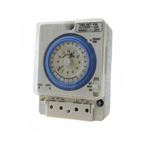 TB388 Mechanical Timer Switch 100-240V 24H 96 Settings Programmable ...