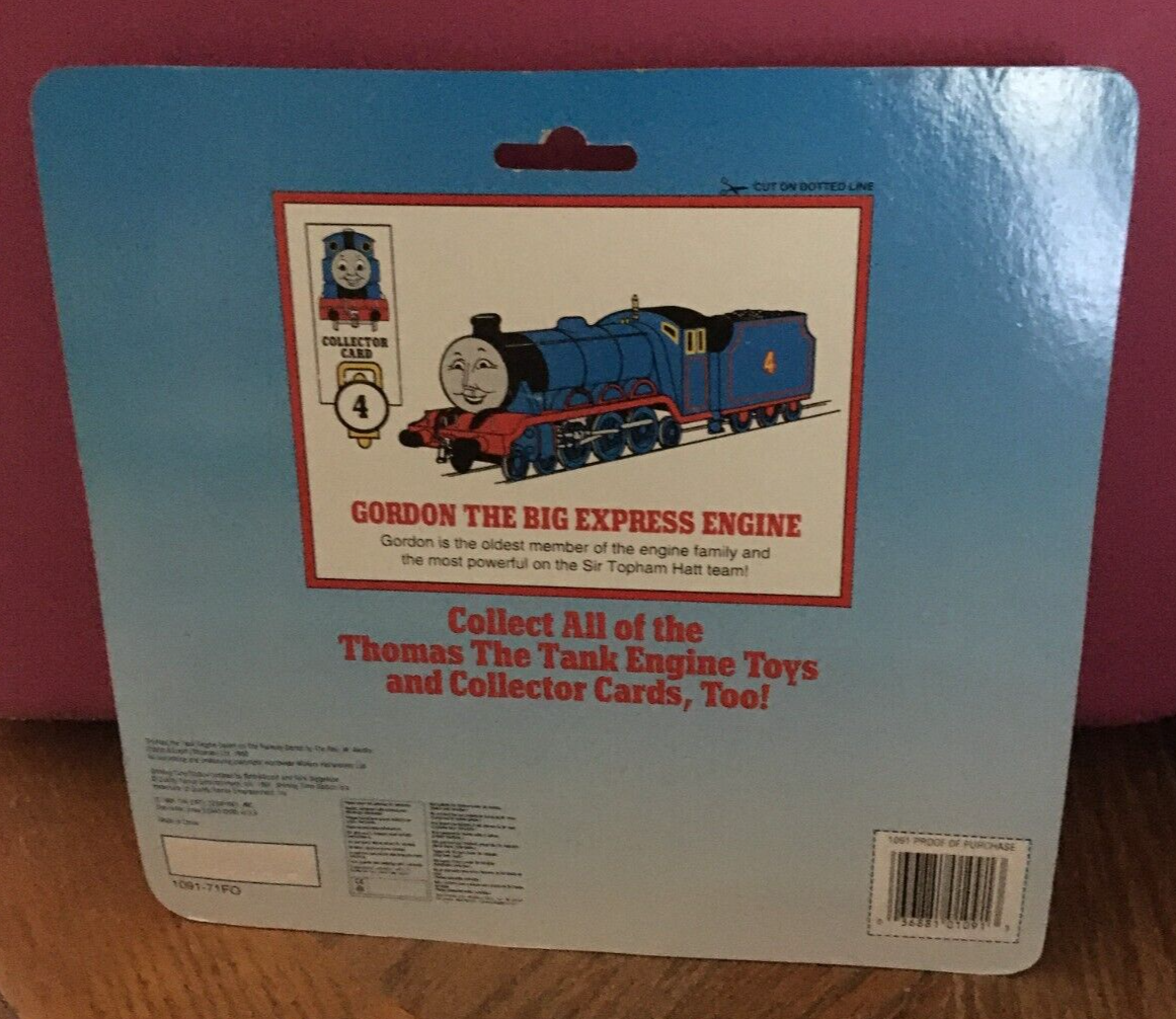 Vintage 1991 ERTL Shining Time Station Gordon the Big Express Engine ...