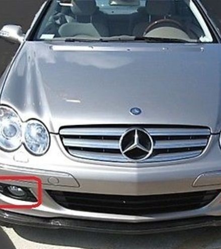 New Mercedes-Benz CLK Class Front Left Fog Grill Light A2098850323 OEM ...