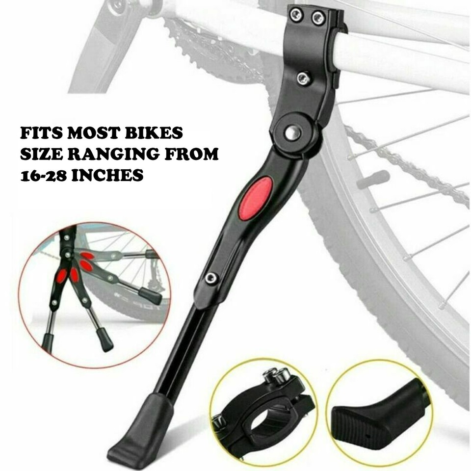 Mountain Bike Kick Stand Adjustable Road Bicycle Rear Side Kickstand ...