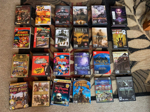 24 PC CD-ROM WINDOWS Game lot Pictures show what is all included | eBay