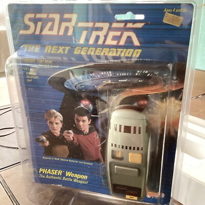 VTG 1988 Star Trek: The Next Generation TV Galoob Toy Phaser SEALED | eBay