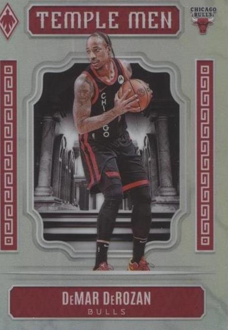 2023-24 Panini Phoenix - Temple Men DeMar DeRozan #3 Silver for sale ...