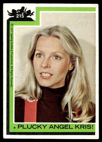 1977 Charlie's Angels Card Plucky Angel Kris #215 | eBay