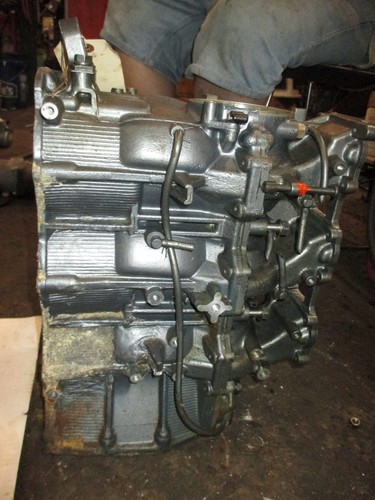 Yamaha 90hp 2 stroke outboard crankcase block | eBay