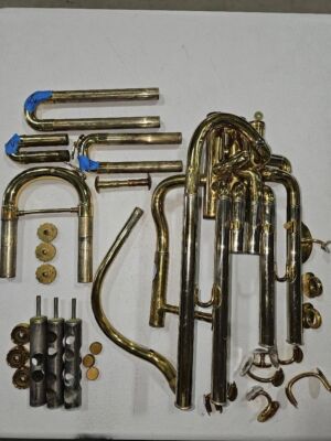 Besson Self-Compensating 3 Valve Tuba *Replacement Parts* | eBay