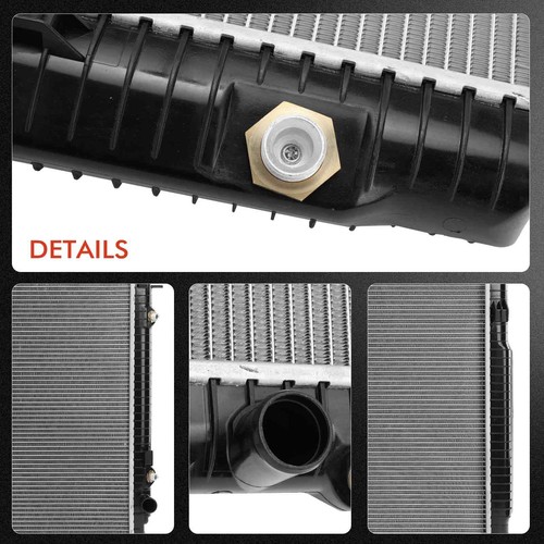 Aluminum Radiator w/ Oil Cooler for Mercedes-Benz W463 G500 02-08 G550 ...