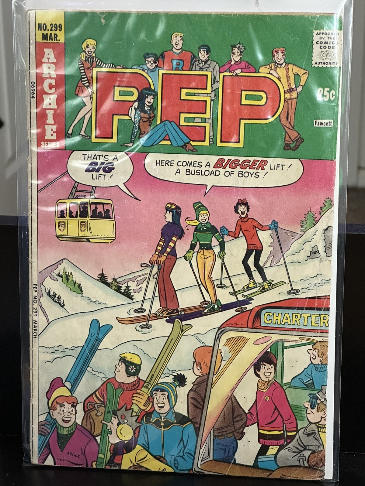 Archie PEP 299 March 1975 Comic Book Rare Vintage | eBay