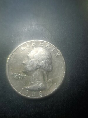 1986 Quarter D Mint Mark Rare | eBay