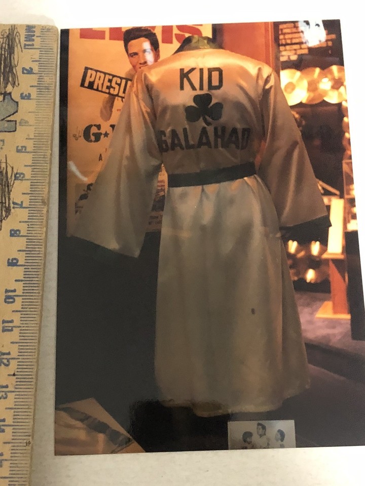 Elvis Presley Candid Photo Vintage Kid Galahad Robe Early Graceland ...