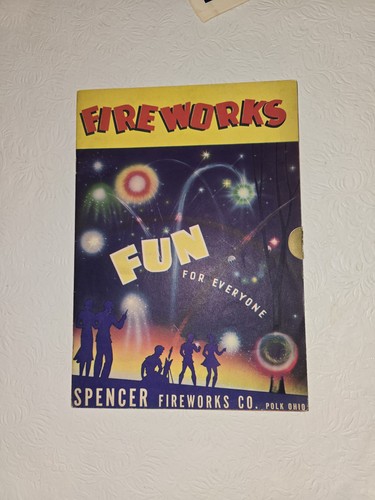 VINTAGE SPENCER FIREWORKS FUN CATALOG | eBay