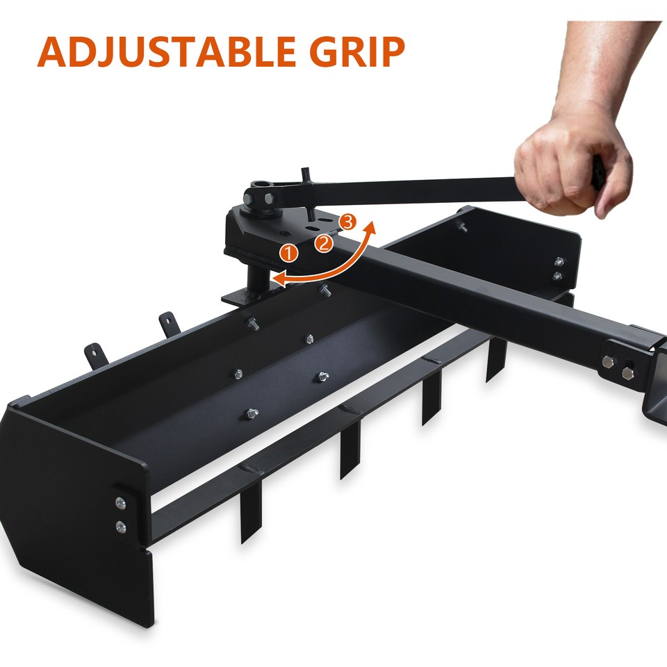 42" Tow Behind Box Scraper Lawn Tractor Attachments Blade Hitch Tow for ...