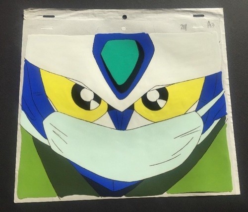 KARAKURI KENGOU DEN MUSASHI LORD anime cel A3 w/ Genga ~ Ray Rohr ...