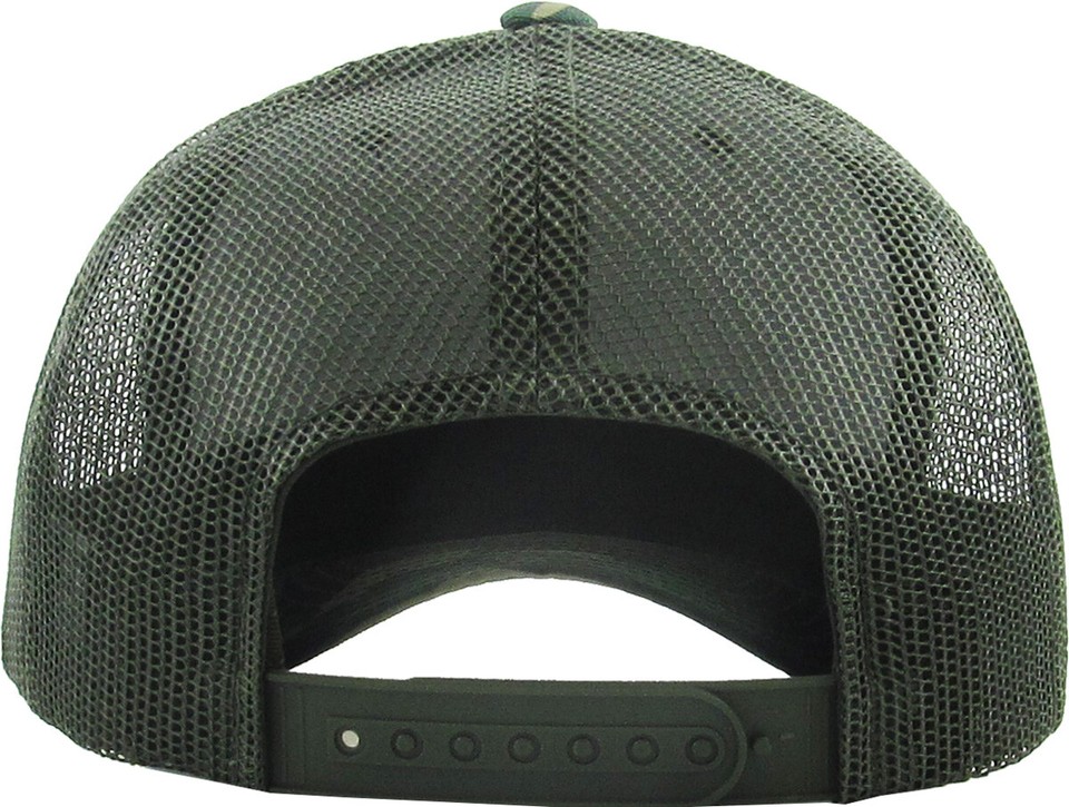 Classic 6 Panel Mesh Cotton Twill Trucker Cap Adjustable Snapaback Hat ...