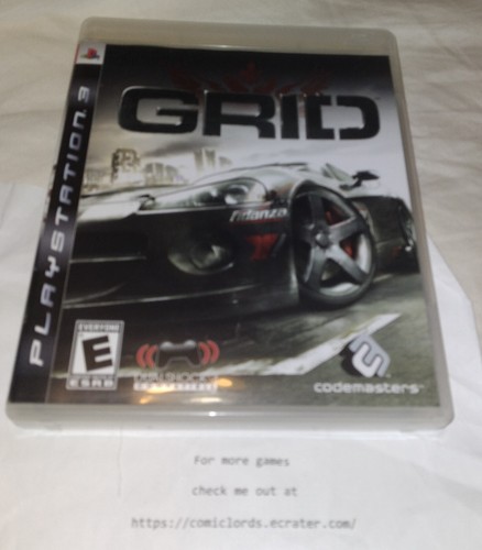 GRID (Sony PlayStation 3, 2008) PS3 With Manual 767649402069 | eBay