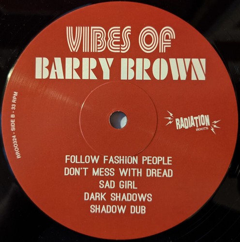 Barry Brown - Vibes Of Barry Brown (LP, Album, RE) (Mint (M ...