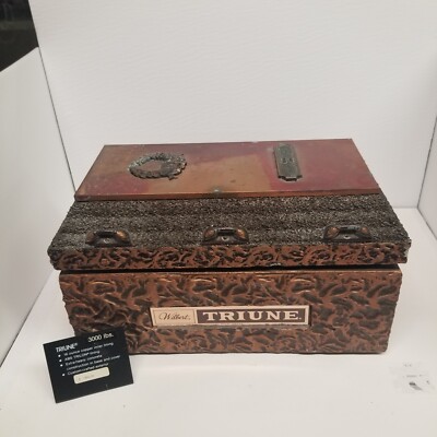 Vintage Wilbert Triune Concrete Burial Casket Vault Salesman Sample ...