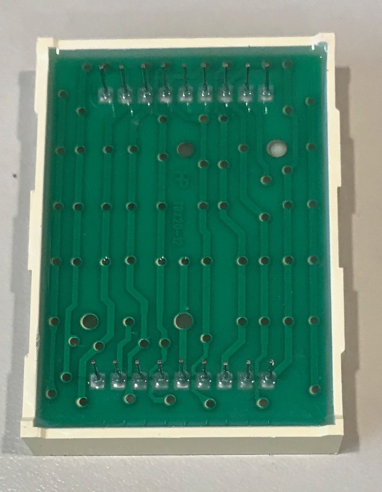 QTY(100) LED DOT MATRIX 35 SEGMENT 5 X 7 ARRAY RED/GREEN ARDUINO HOBBY ...