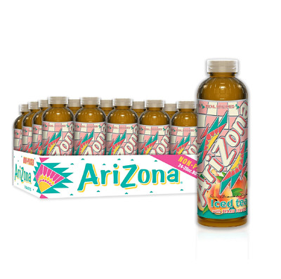AriZona Peach Tea 20 Fl Oz Pack of 24 | eBay